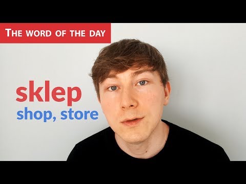 Learn Polish Language: The word of the day - sklep