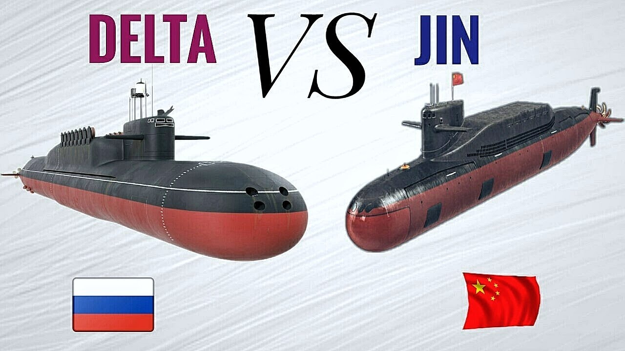 Delta vs Jin Class Submarine | Chinese VS Russian Submarine - YouTube