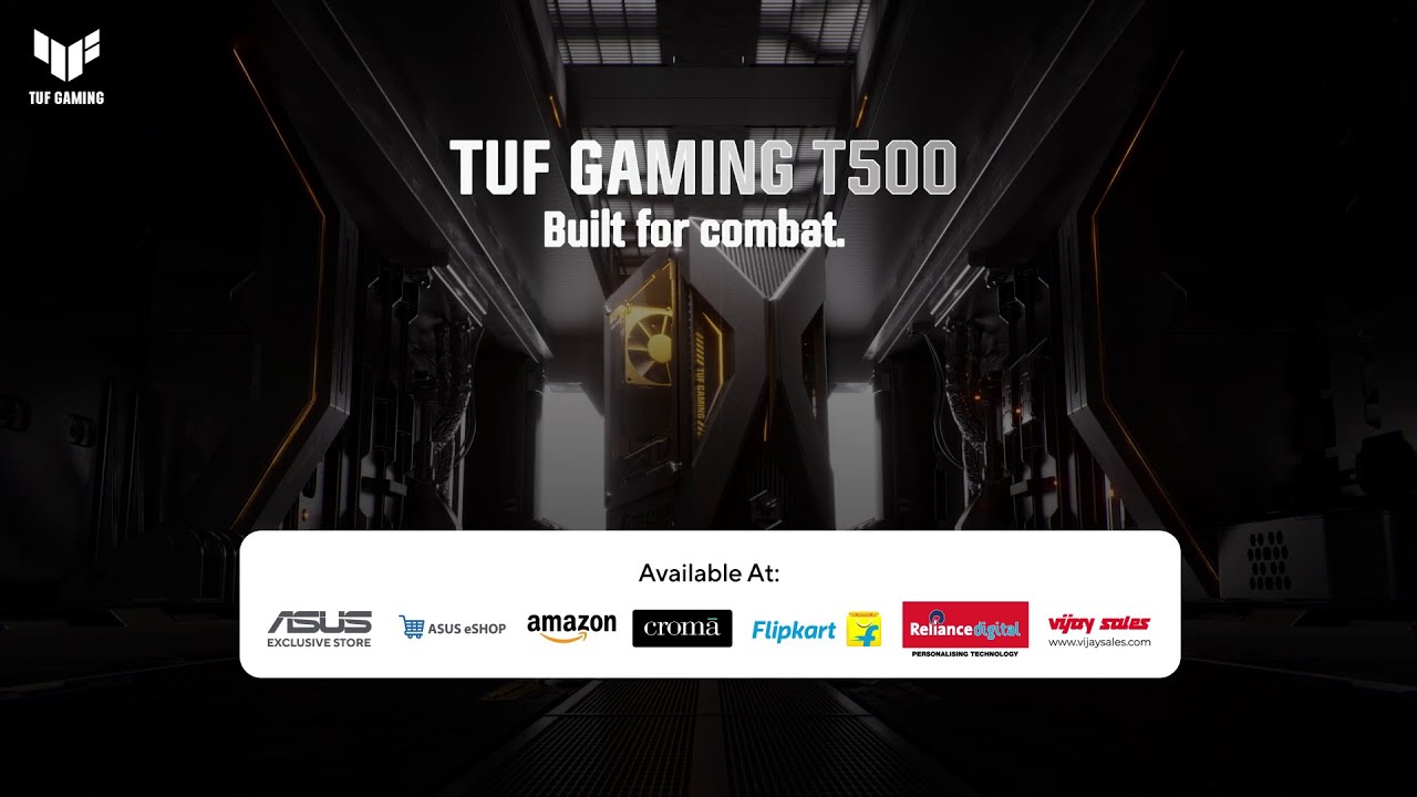 ASUS TUF T500 Gaming Desktop | Just Launched | Checkout Now! - YouTube