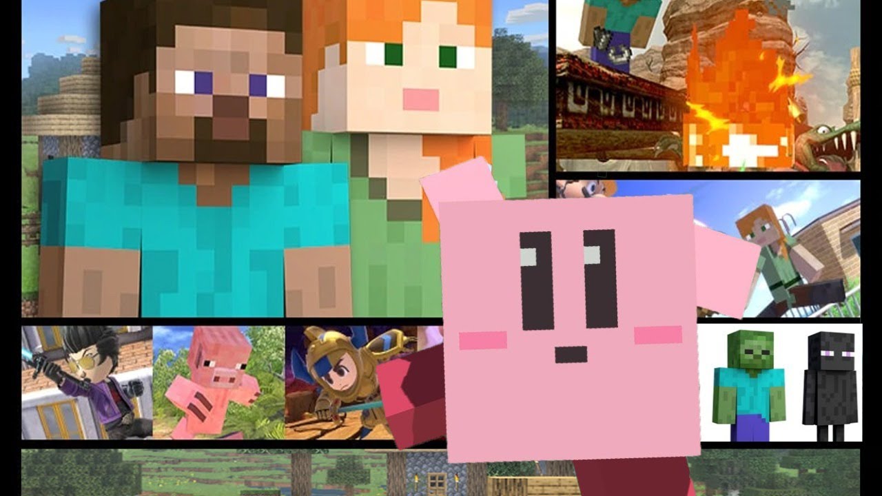 ZOMBIES EN SMASH!? | Probando a Steve de Minecraft!! | Super Smash Bros ...