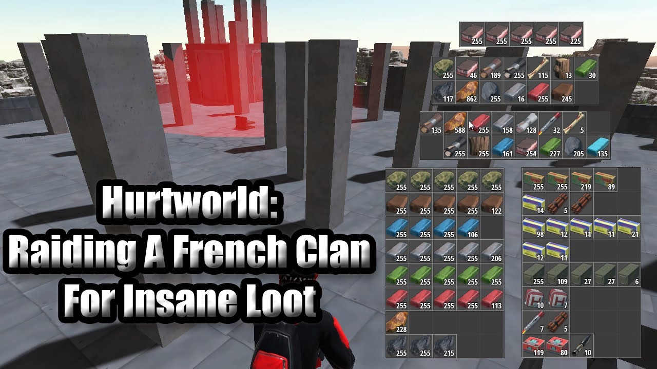 Hurtworld v2 Raid #42 "Raiding A French Clan For Insane Loot" - YouTube