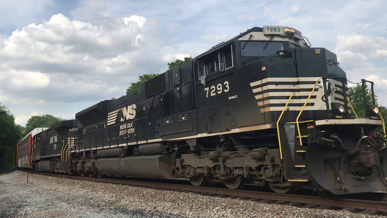 NS 7293 Leads NS 237 Thru Norcross, GA 4/18/19 - YouTube