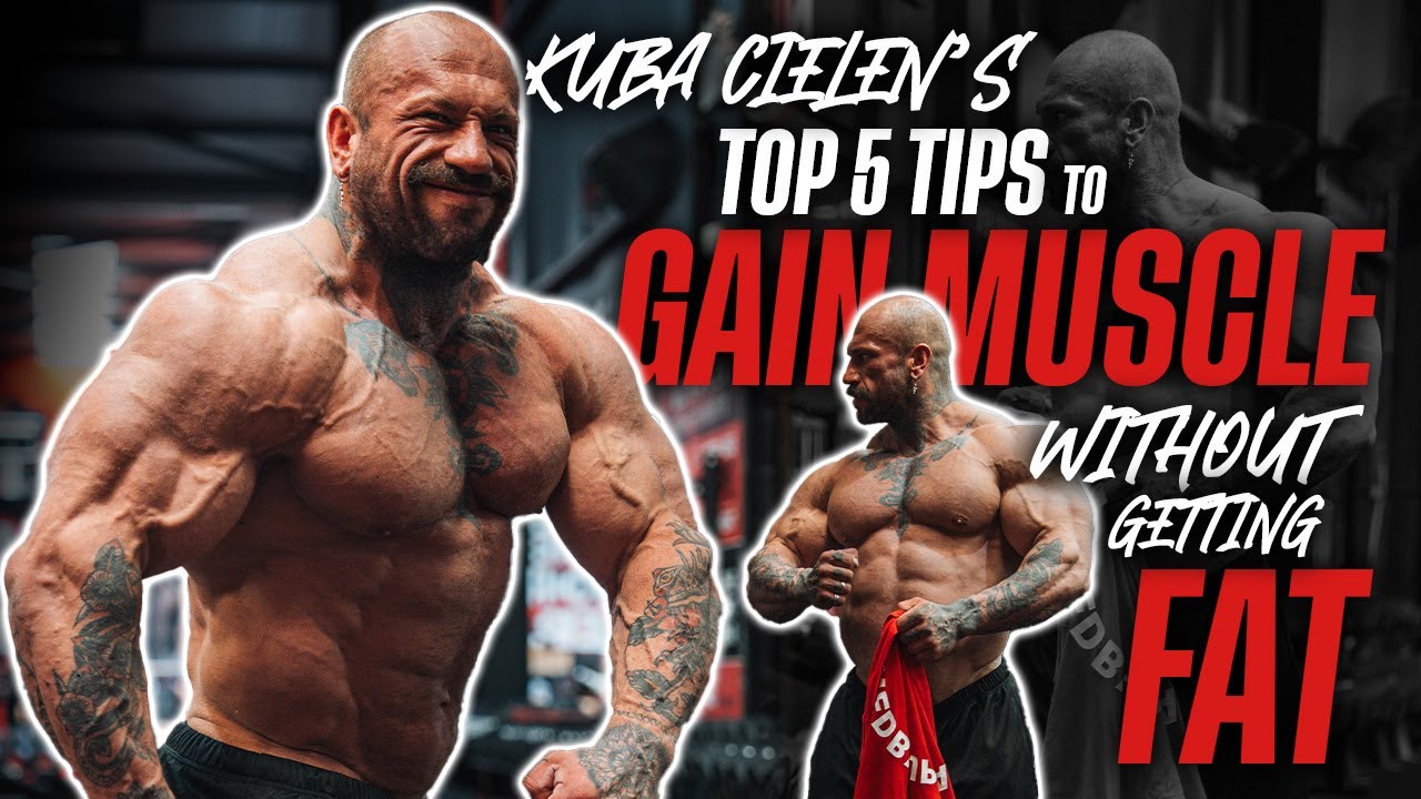 5 TOP TIPS TO GAIN MUSCLE WITHOUT GETTING FAT - YouTube