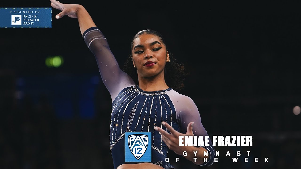 Cal’s eMjae Frazier wins Pac-12 Gymnast of the Week, presented by ...