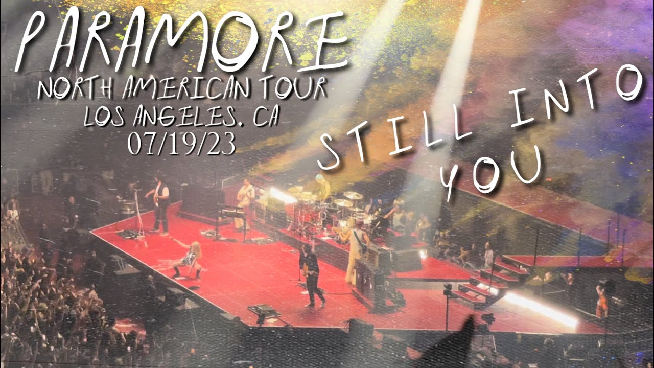 Paramore Self Titled Tour Poster