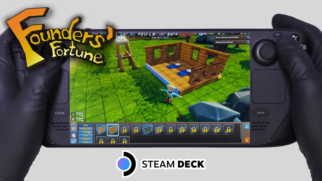 Founders Fortune | Steam Deck Gameplay | Steam OS - YouTube