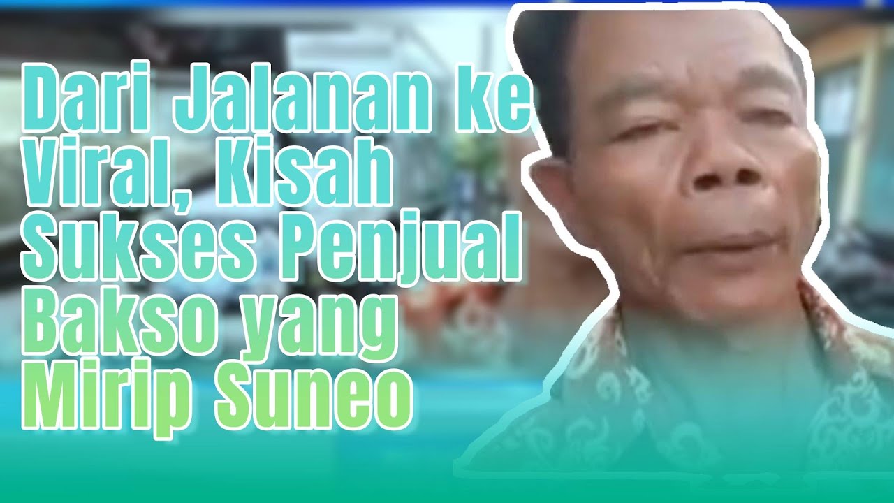 Suneo Jualan Bakso? Viral! Penjual Bakso Mirip Tokoh Kartun Ini Bikin ...