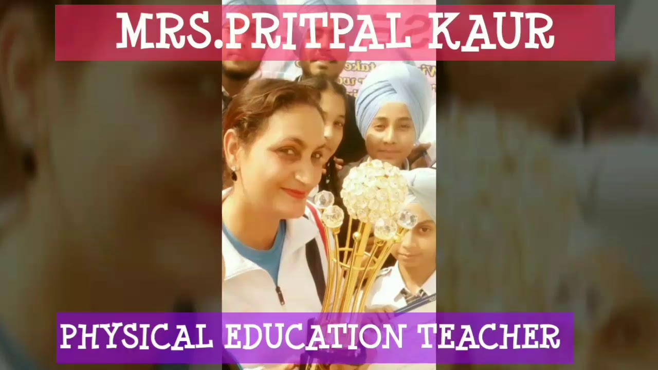 G.H.P.S. Teacher Transforming Award By LPU-Mrs.Pritpal kaur - YouTube