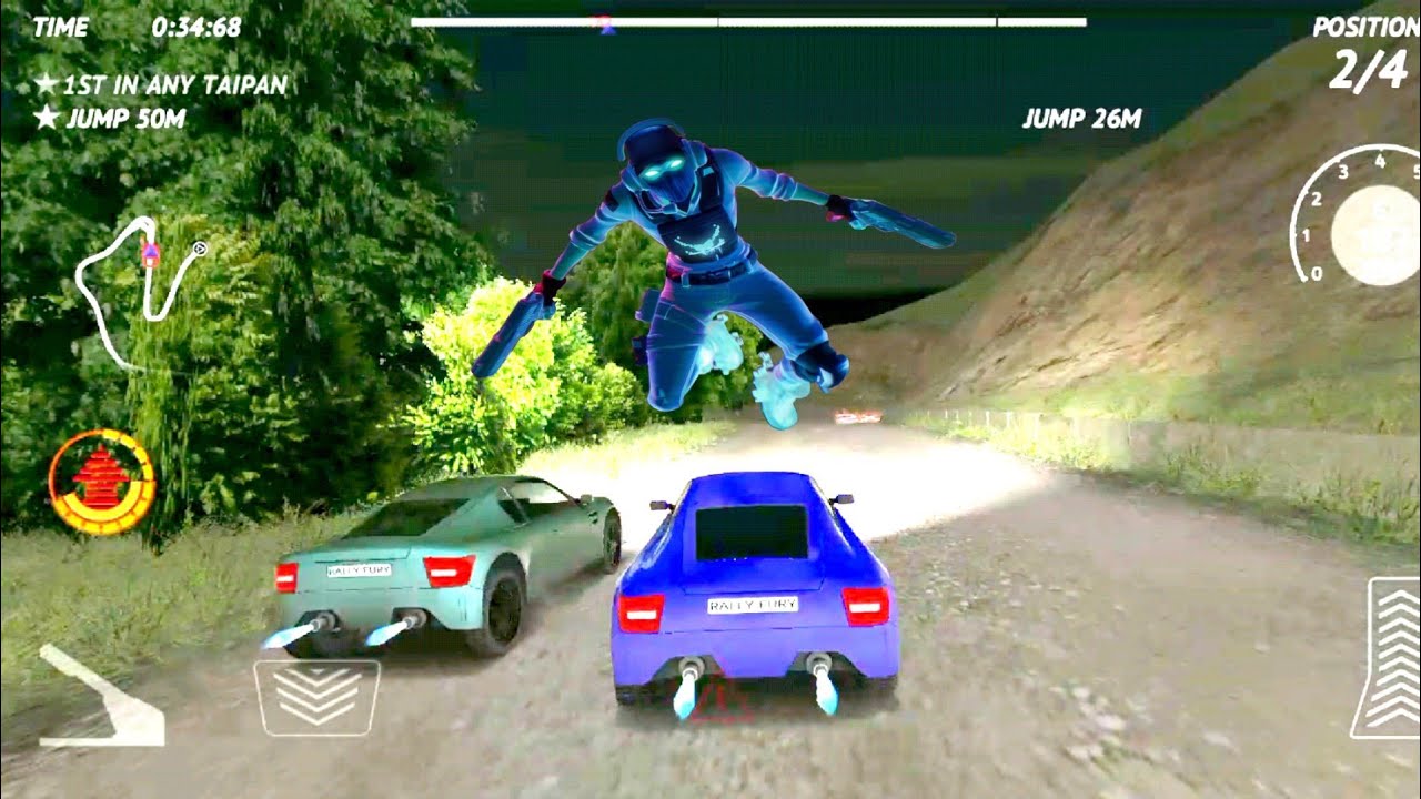 Rally Fury Extreme Racing Game #4 - night car game - YouTube