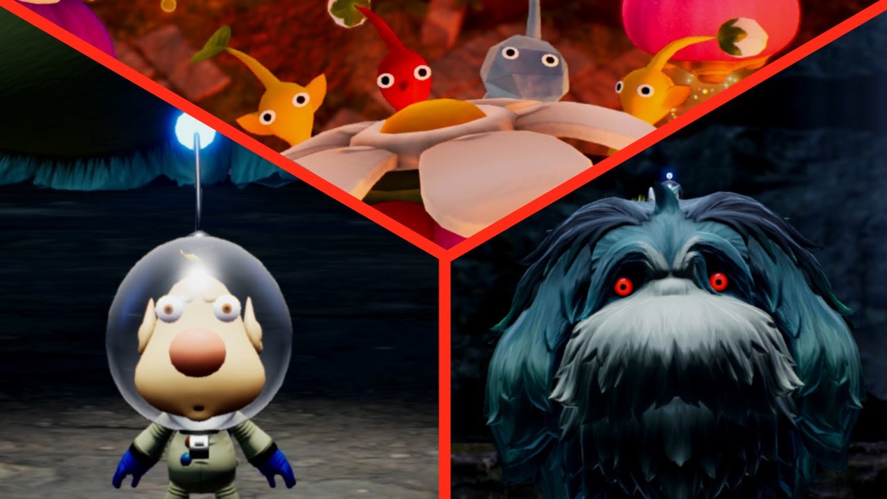 Pikmin 4 Final Cave + Boss: Louie and that Giant Dog Thing [Pikmin 4 ...