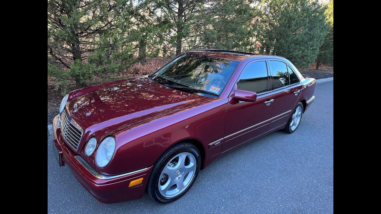 1999 Mercedes-Benz E430 Sport exterior walk around video 11/21/22 - YouTube