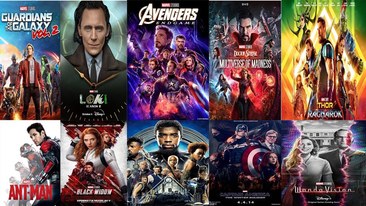 how to watch the Marvel movies and shows in release date order - YouTube