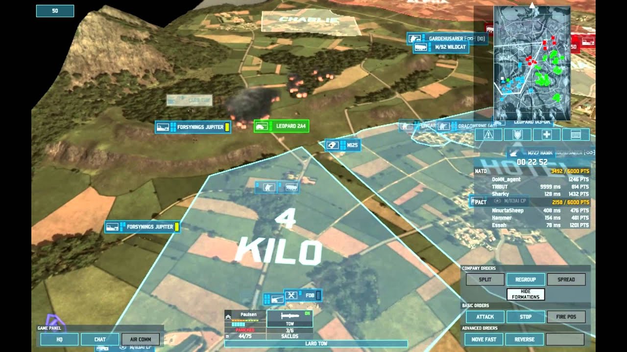 Wargame: Airland Battle - Beta Episode 12 - Denmark Part 2 - YouTube