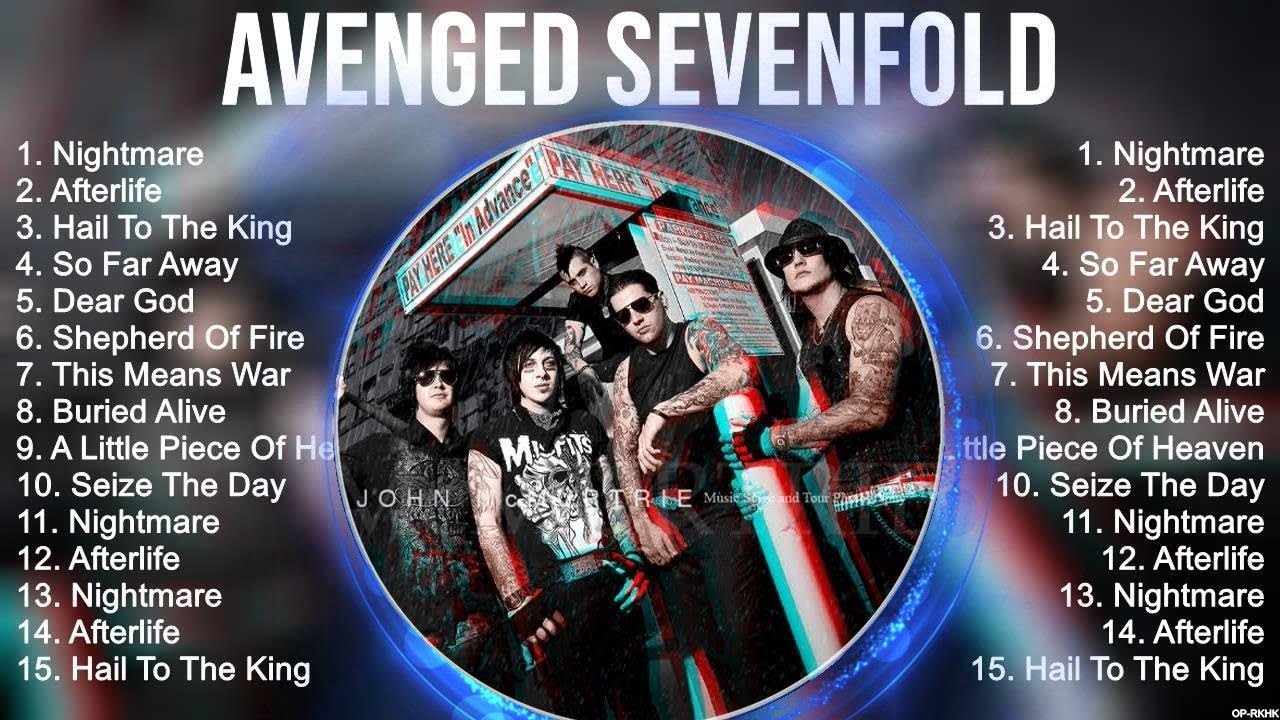 The Best Of Avenged Sevenfold ~ Top 10 Artists of All Time ~ Avenged ...