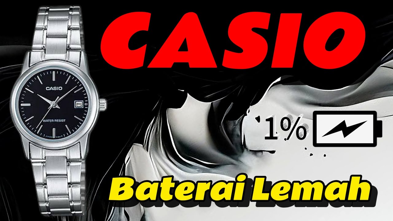 Ganti Baterai Jam Tangan Casio LTP-V002 - YouTube