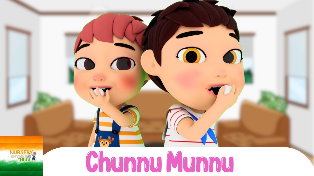 चुन्नू मुन्नू I Chunnu Munnu I The MOST FUN Rhyme For Kids - YouTube