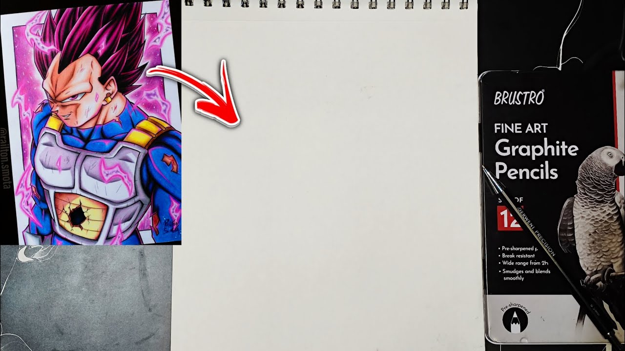 How to draw vegeta ultra ego, Vegeta ultra ego drawing, Outline ...