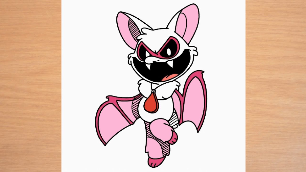 Como dibujar a Rabie Baby Nightmare Critters Poppy Playtime 4 - YouTube