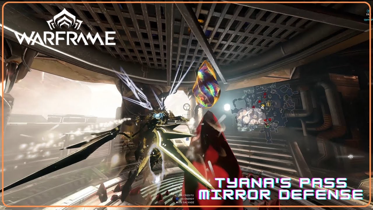 Warframe | Tyana Pass Mirror Defense - Collecting Crystal As Fast As ...
