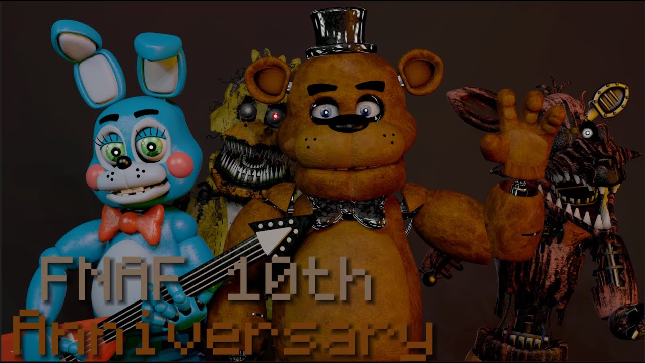 [SFM/FNAF] ill rust with you FNAF 10th anniversary short - YouTube