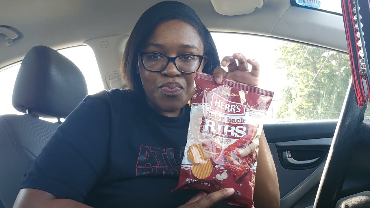 Here's Herrs Baby Back Ribs Chips - YouTube
