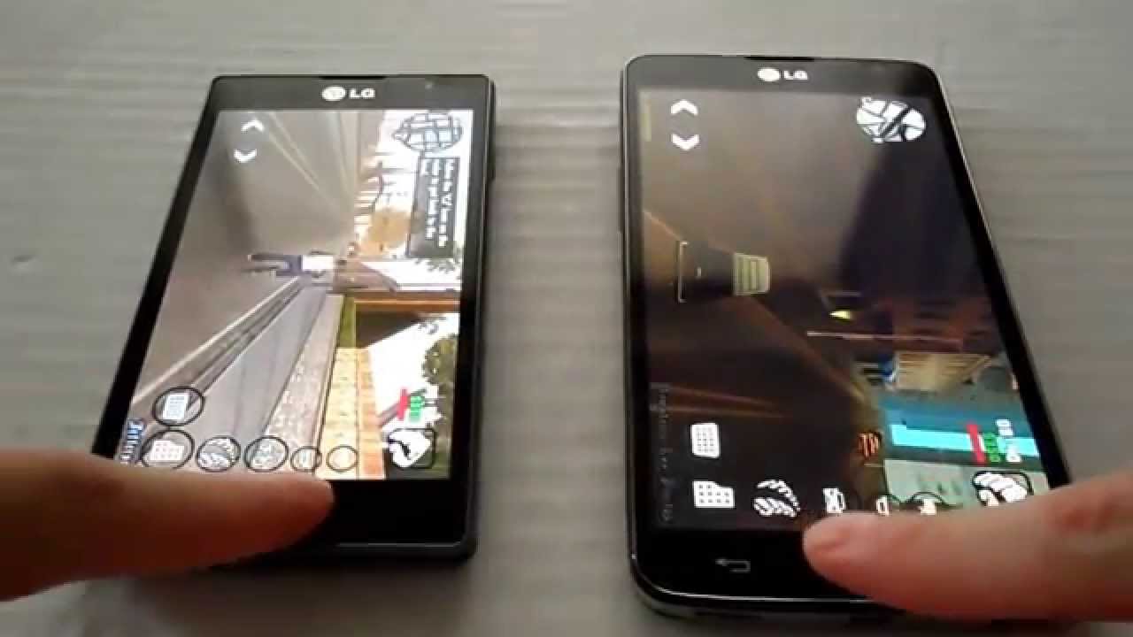 LG Optimus L9 P768 vs LG G Pro Lite D680 Opening Apps / Antutu - YouTube