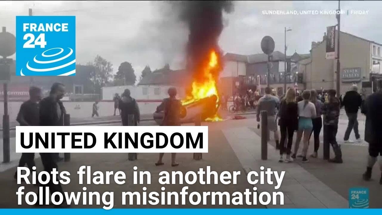UK riots flare in another UK city following misinformation about ...