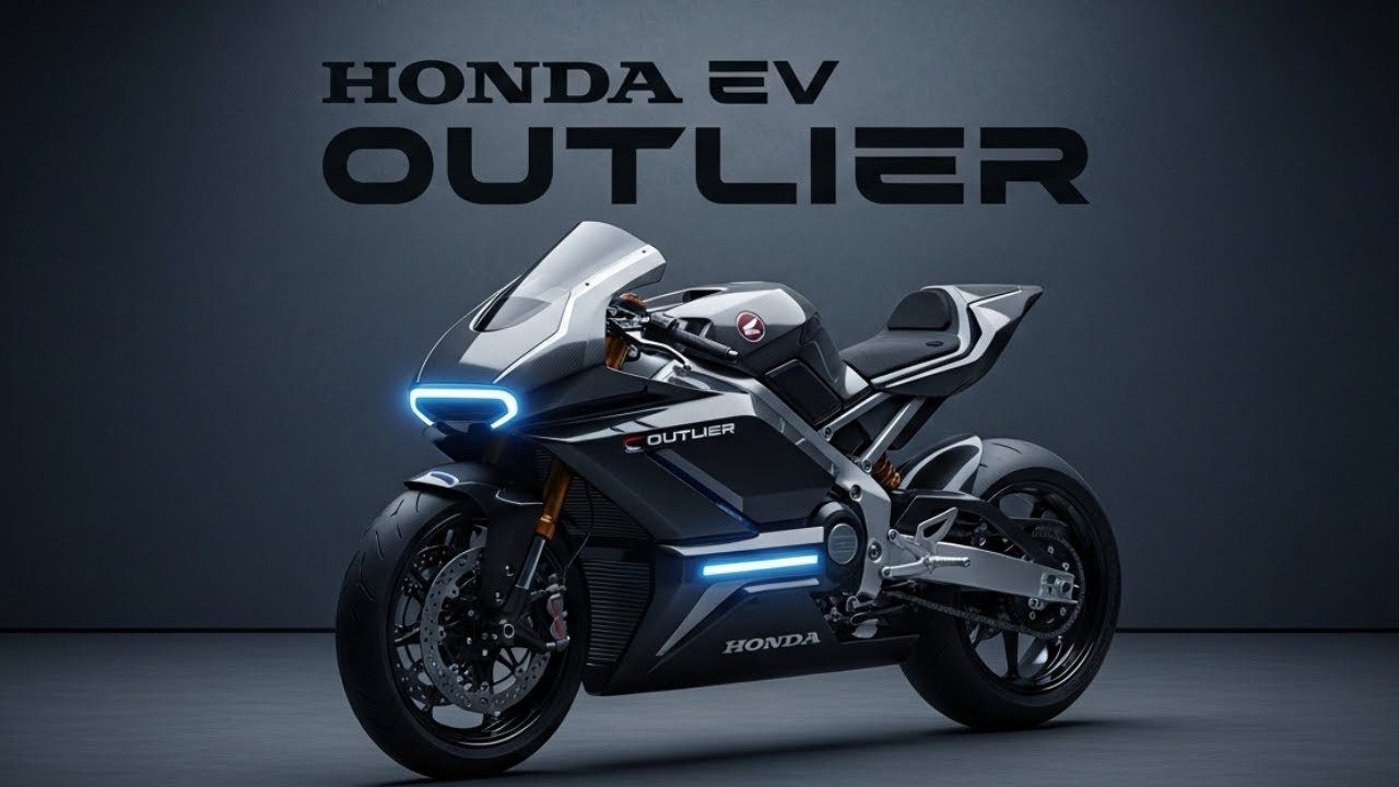 2026 HONDA EV OUTLIER CONCEPT – FUTURISTIC ELECTRIC SUPERBIKE - YouTube