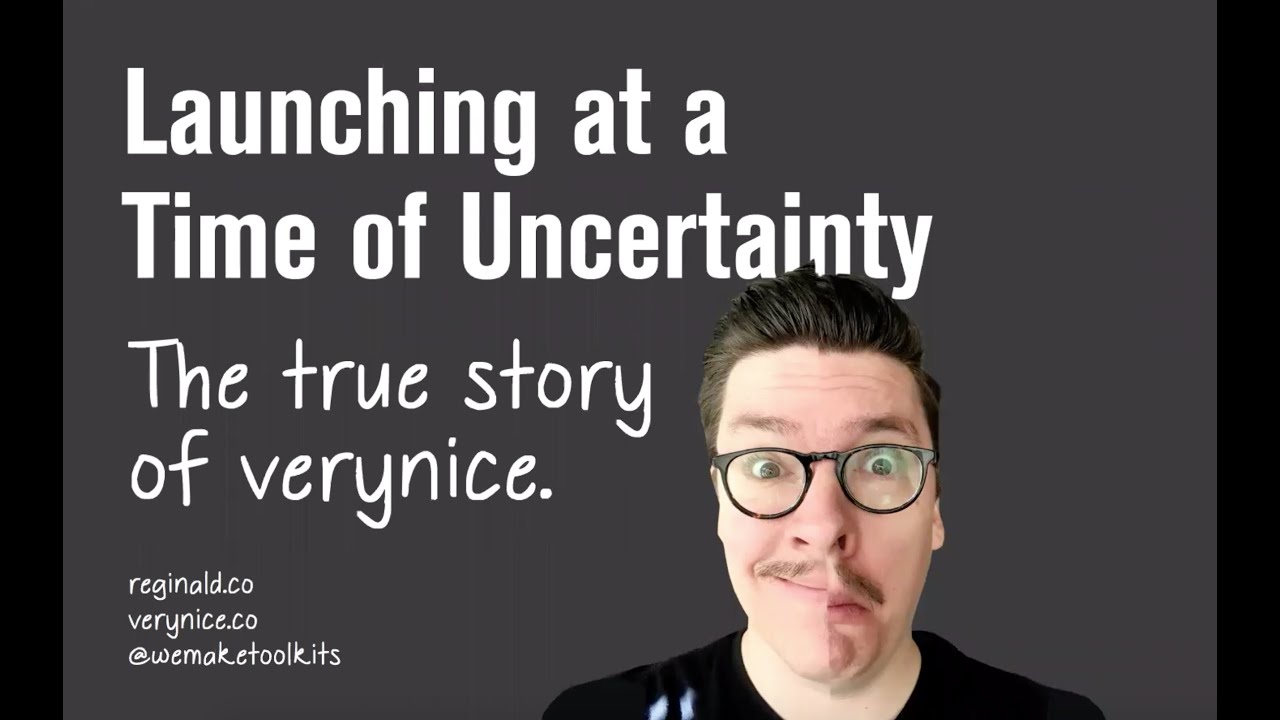 BOLD 2020 - Matthew Manos: Launching at a Time of Uncertainty - YouTube