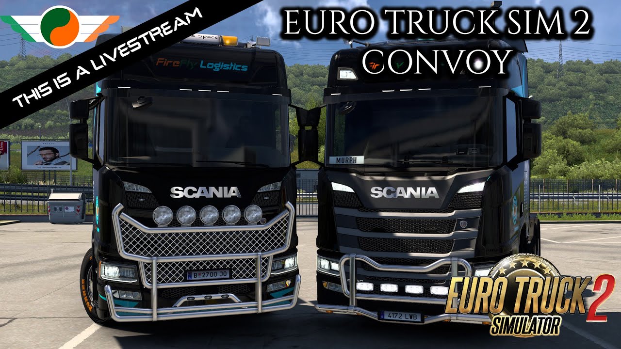 Firefly Logistics Convoy | Let's go truckin! 🚛☘️ - YouTube