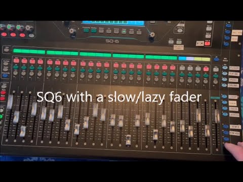 SQ-6 Fader Replacement and fix - YouTube
