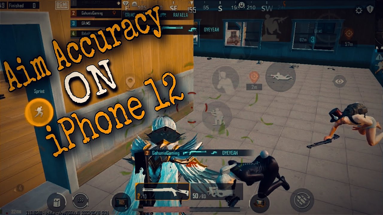 Aim Accuracy On iPhone 12 🥵🥶 - YouTube