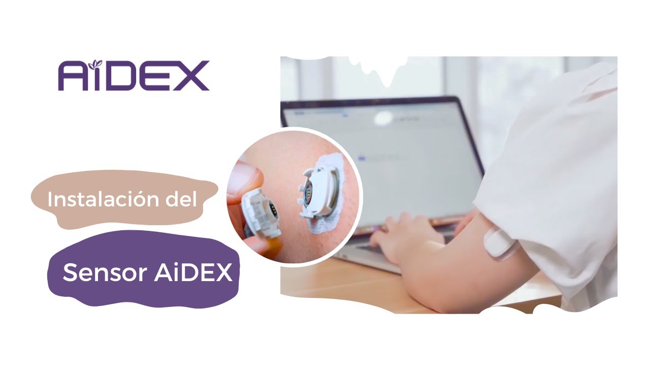 Instalación del Sensor y Transmisor CGM de Aidex: Tu Guía Completa de Cómo Hacerlo - YouTube