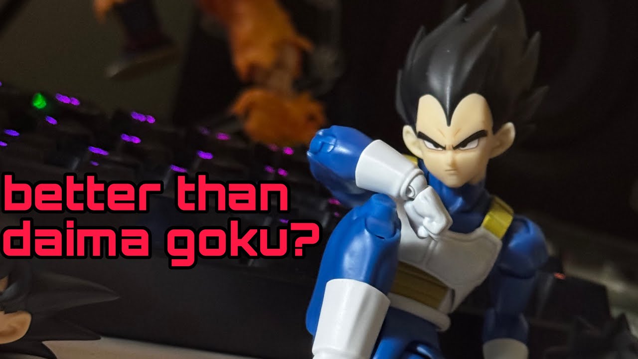 the ONLY good vegeta figure... | S.H. Figuarts Vegeta -Daima- Review ...