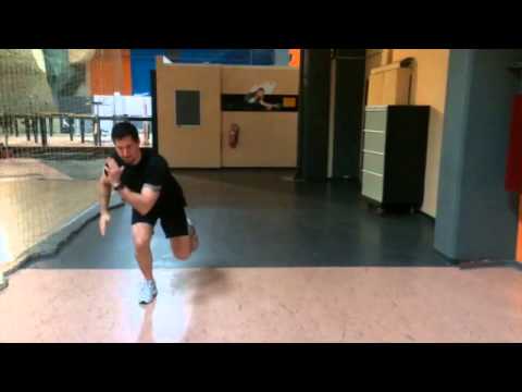 Plyometrics #2 Lateral Single Leg Jump Jump And Stick - YouTube