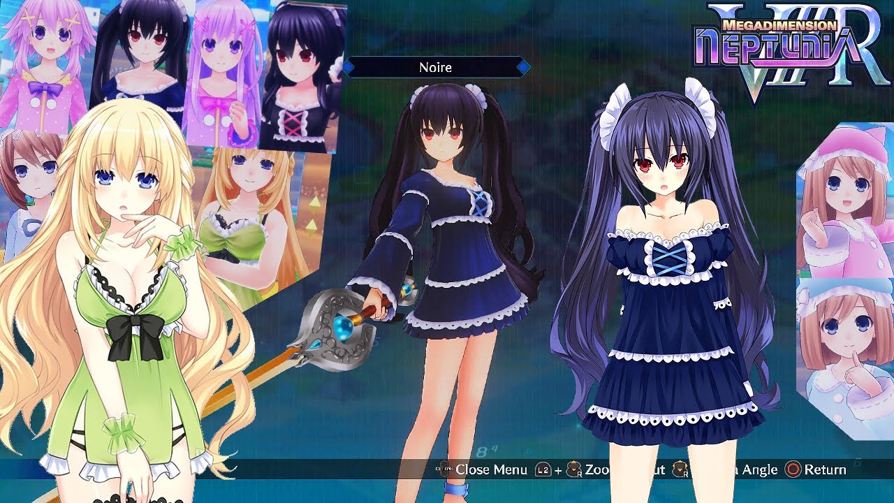 Megadimension Neptunia VIIR - Where to find cpu's nightwear outfits ...