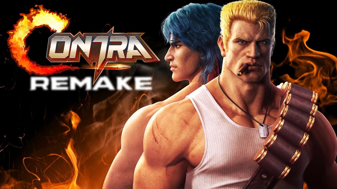 CONTRA REMAKE (2024) 4К/60fps Ремейк той самой контры Олдскулы на месте ...