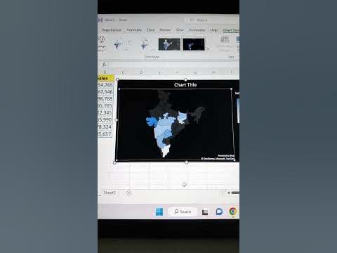 Create Map And Visualise Data In Excel 🔥 | Excel Tips & Tricks #howto # ...
