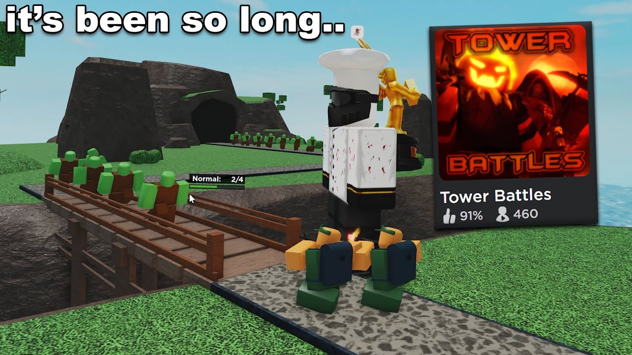 Tower Battles hasn't updated in 2 years.. | ROBLOX - YouTube