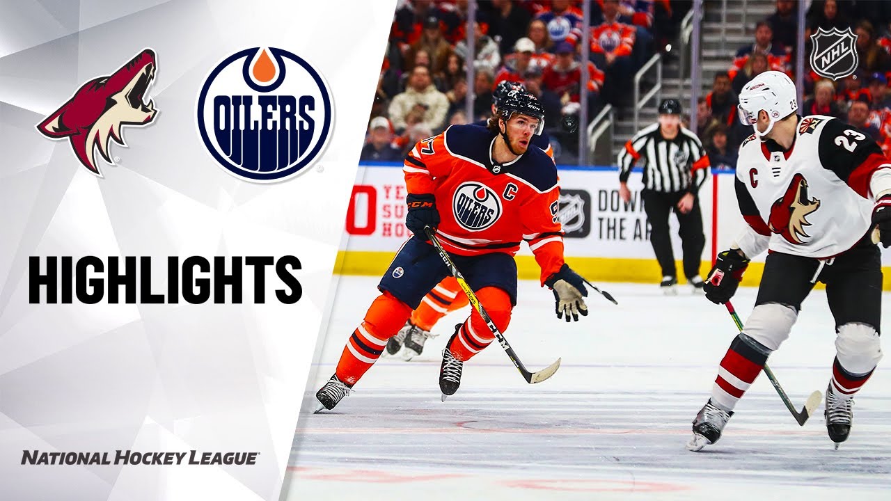 NHL Highlights | Coyotes @ Oilers 1/18/20 - YouTube