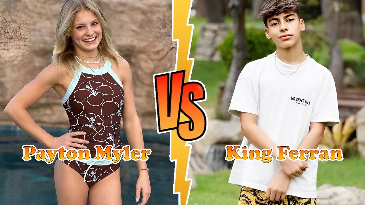 Payton Myler (Ninja Kidz TV) VS King Ferran Transformation 2024 ★ From ...