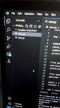 Track number Location Using python,,, python is the most popular ...