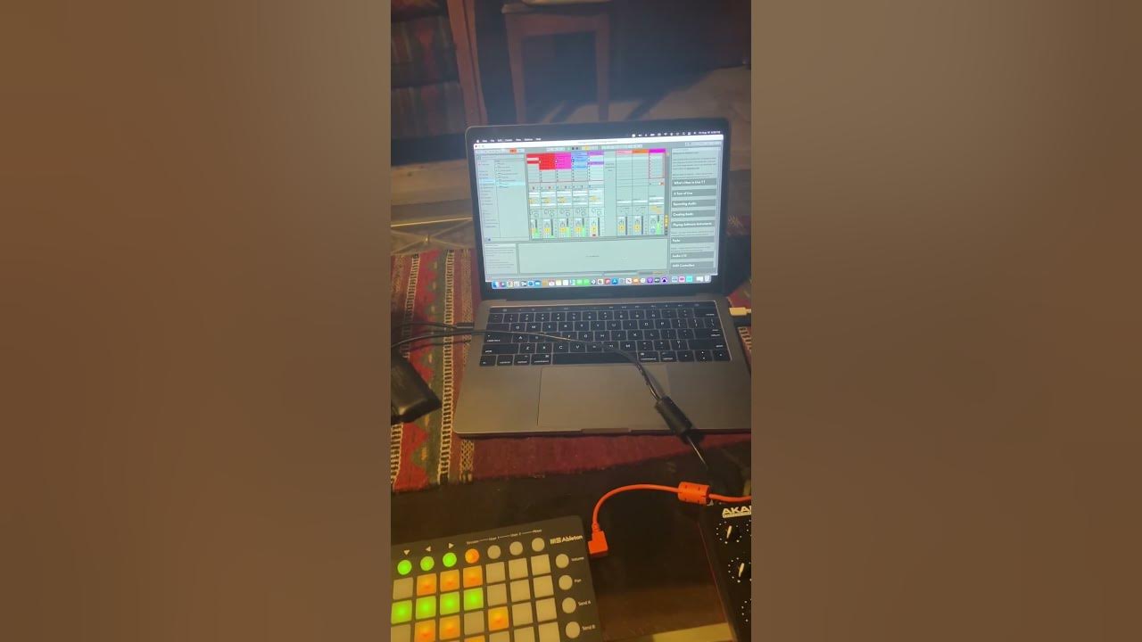Playing Around With Ableton Live #shorts - YouTube