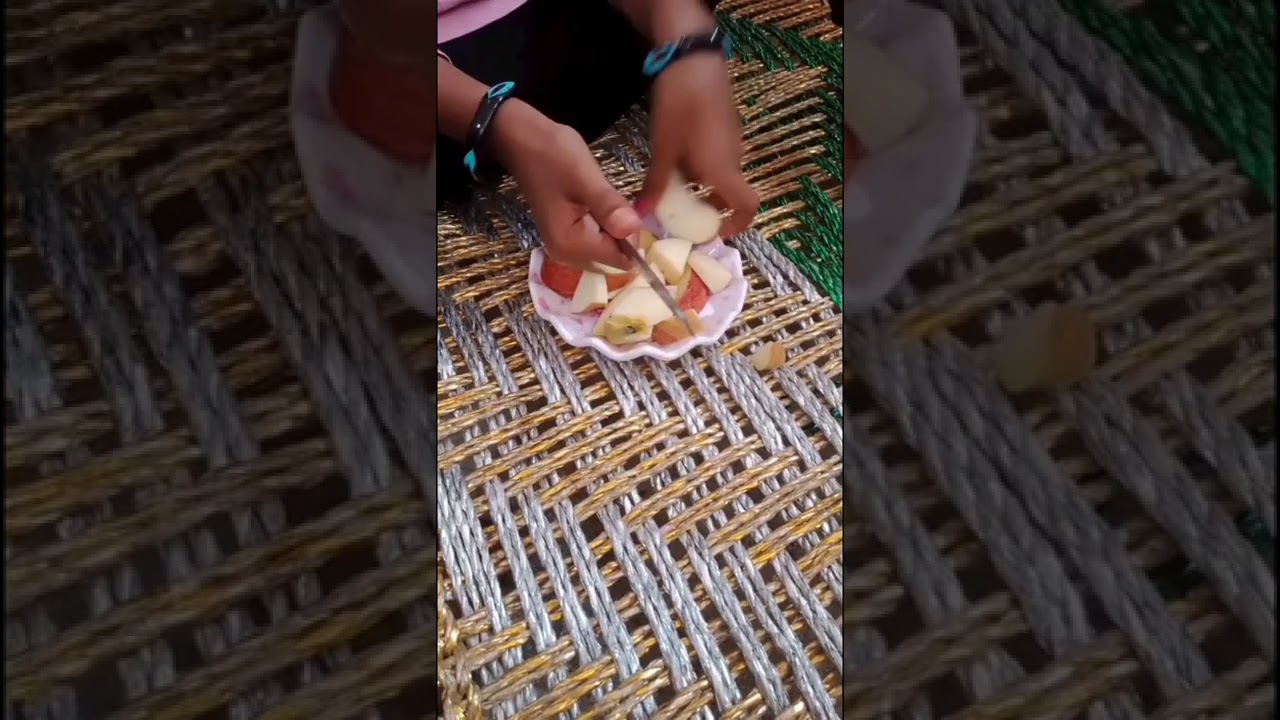 Rolling apple - YouTube