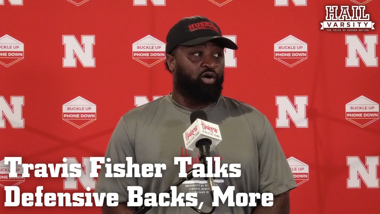 Nebraska Football: Travis Fisher Talks Defensive Backs and More - YouTube