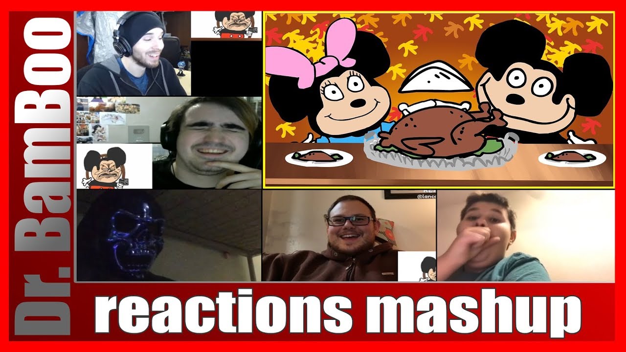 Mokey's Show: Thanksgiving REACTIONS MASHUP - YouTube