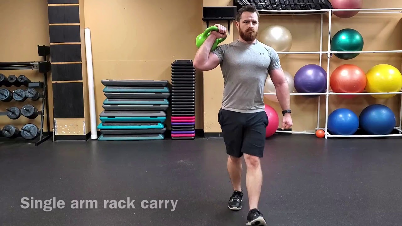 Single arm rack carry - YouTube