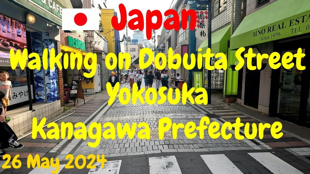 Walking on Dobuita Street - Yokosuka - Kanagawa Prefecture - Japan - 26 ...