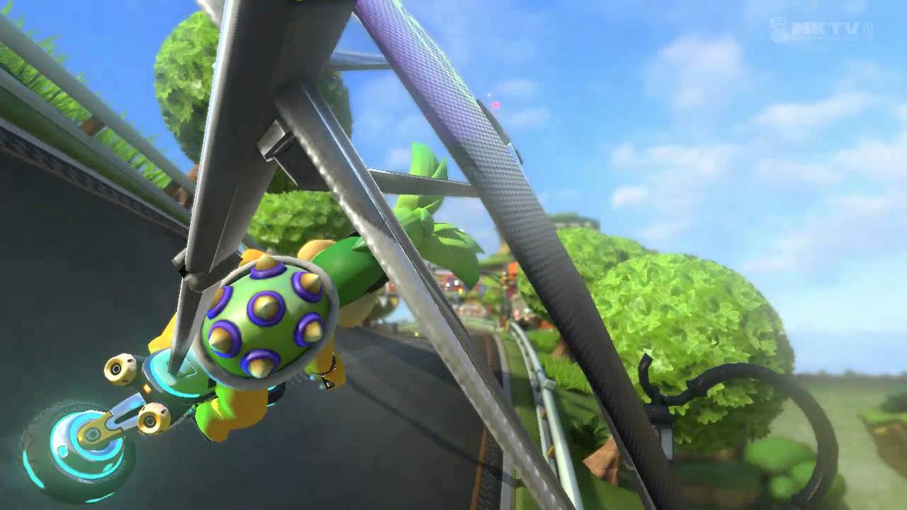 Mario vs. Metal Mario - Wii U - Mario Kart 8 - Mario Circuit - YouTube