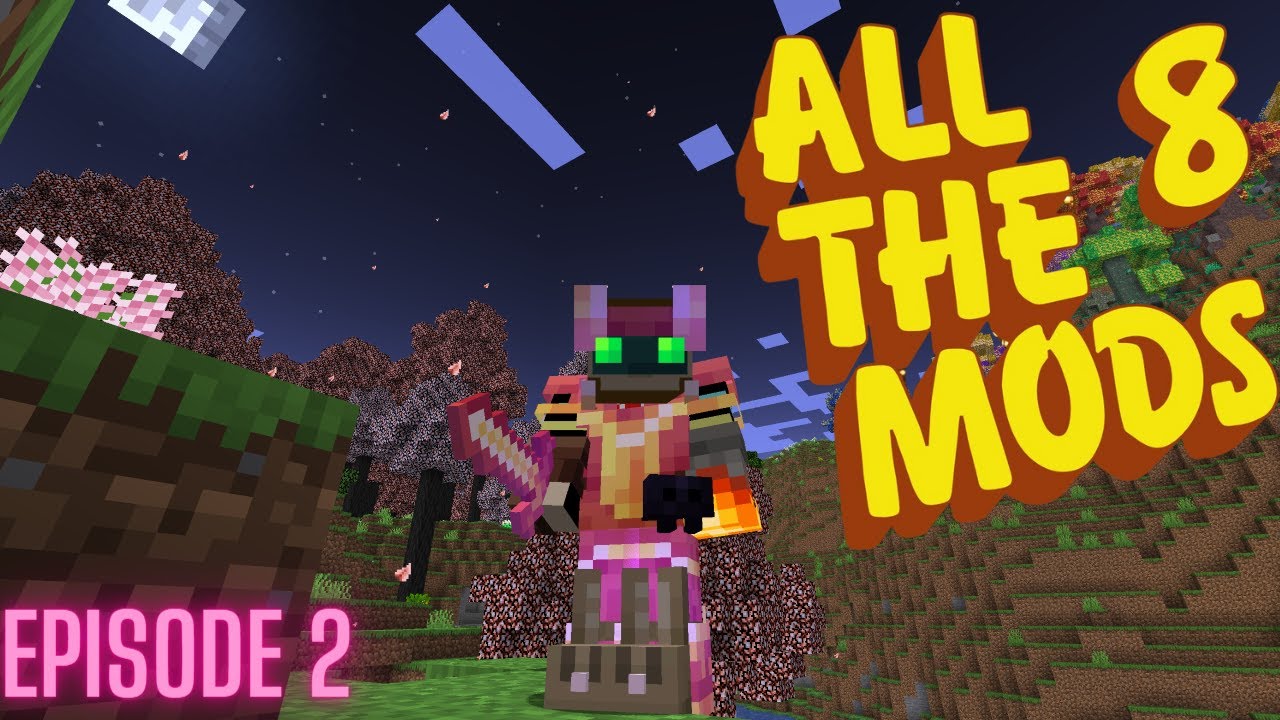 All The Mods 8 SMP Ep. 2 I got Allthemodium Armor!!! - YouTube